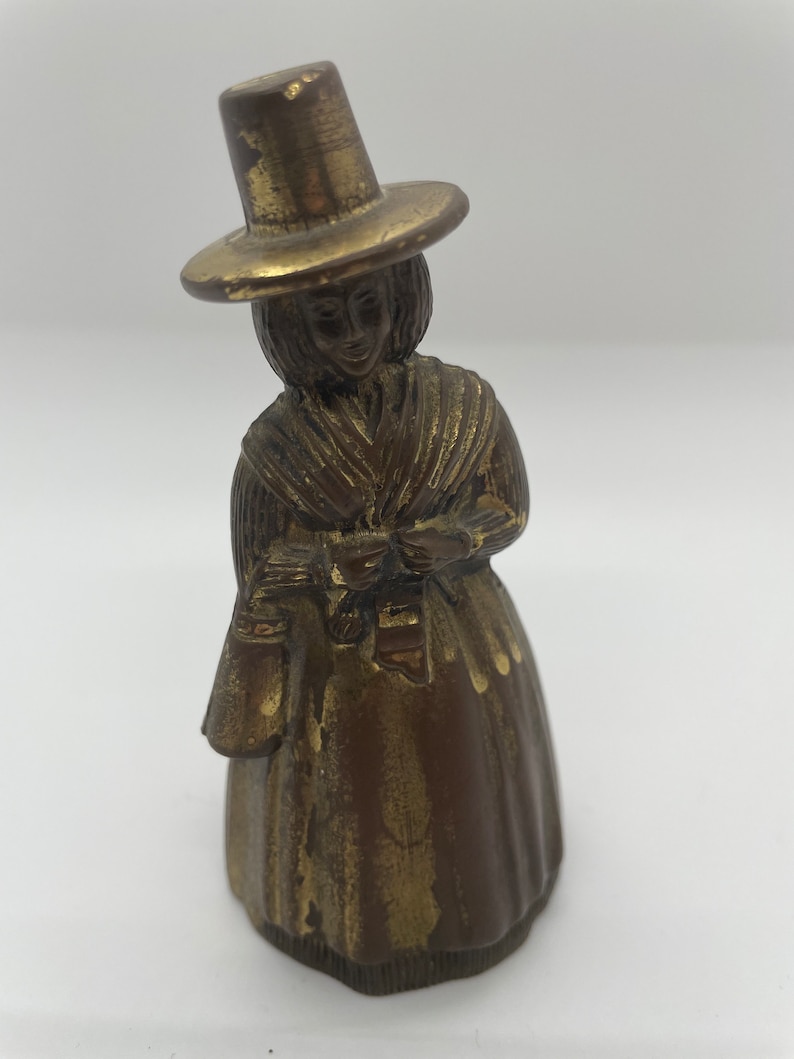 Vintage Welsh Lady Jenny Jones Hand Bell Brass - Etsy Australia
