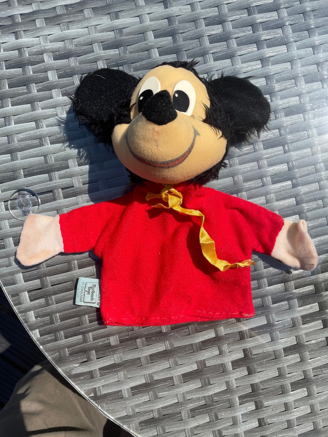 Vintage Mickey Mouse Walt Disney Hand Glove Puppet 1960s Burbank Toys ...