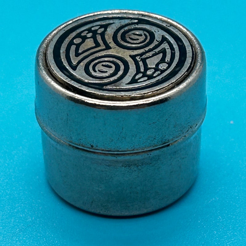 Silver Pill Box - Etsy