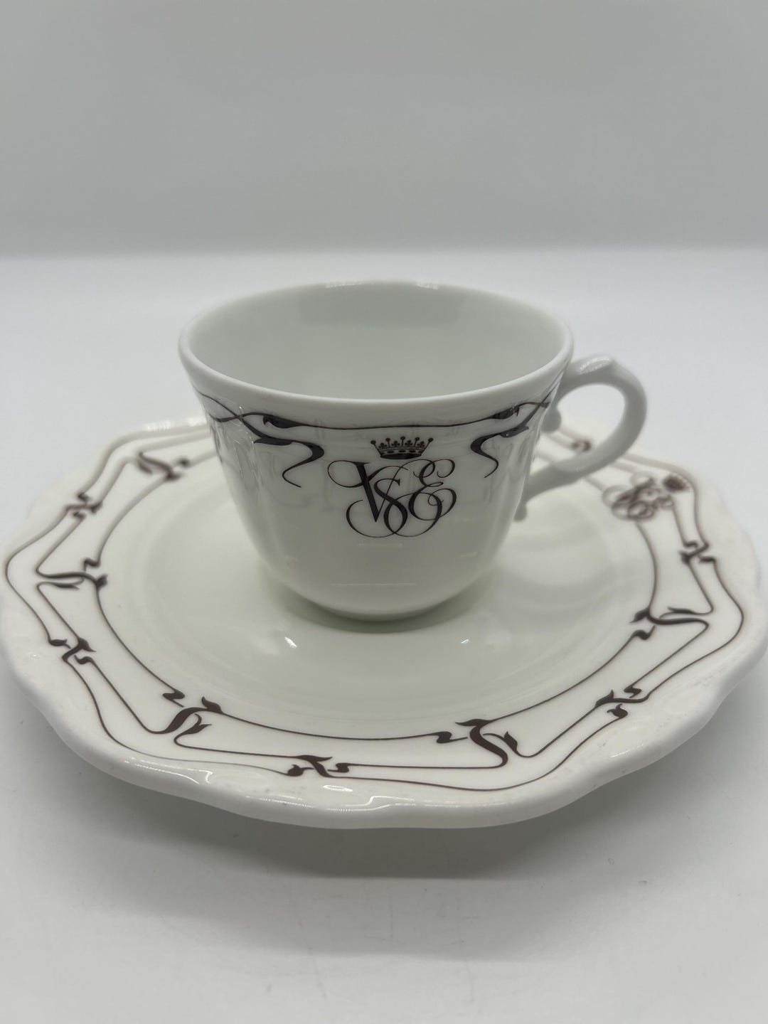 Set of Two Venice Simplon Orient Express Espresso Cups and Saucers ...