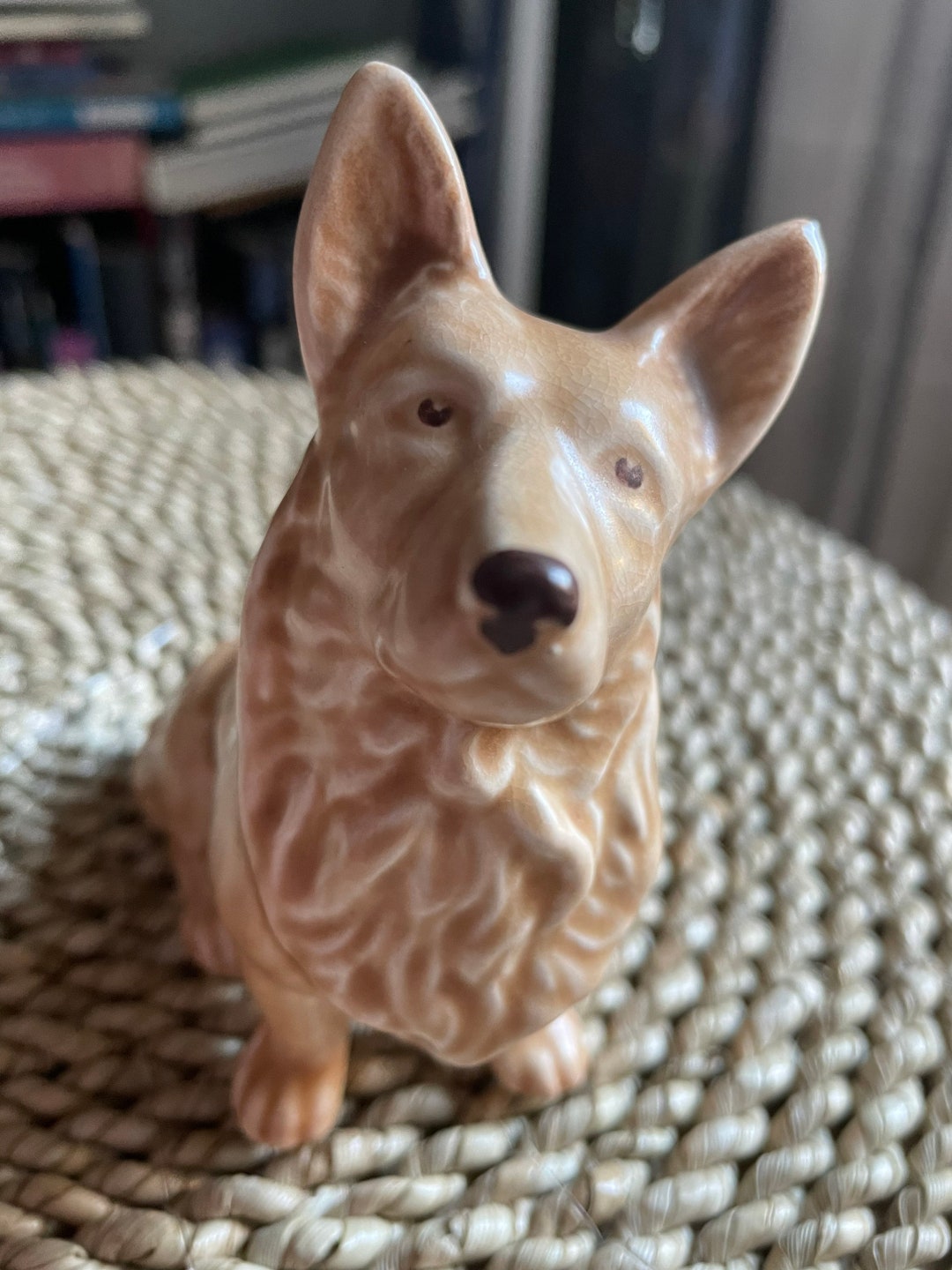 Vintage Sylvac Ceramic Corgi Model Rare Shape - Etsy