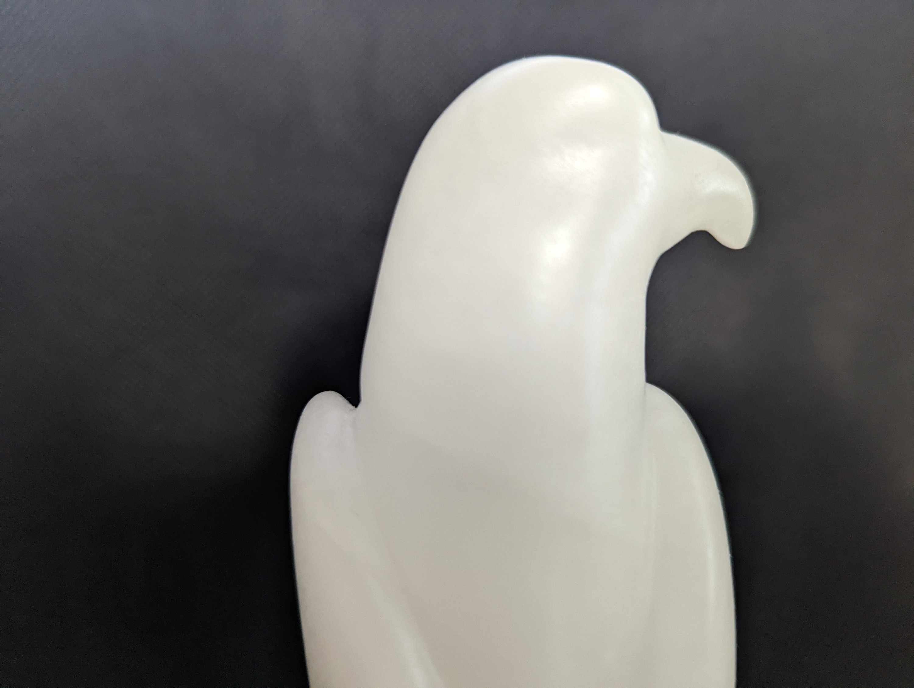 Hand-carved Alabaster Bird Sculpture - Etsy