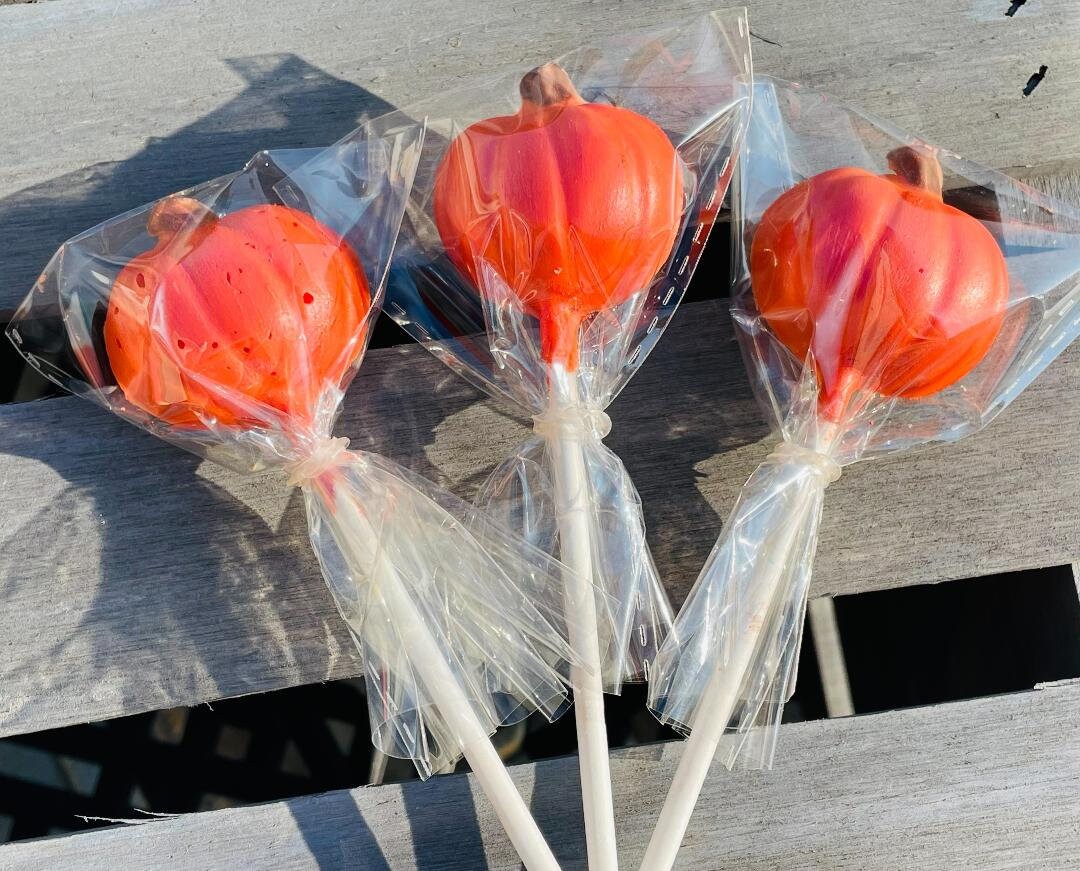 Halloween Chocolate Lollipops Ghost Pumpkin Witch Skull Fangs Bat Trick ...