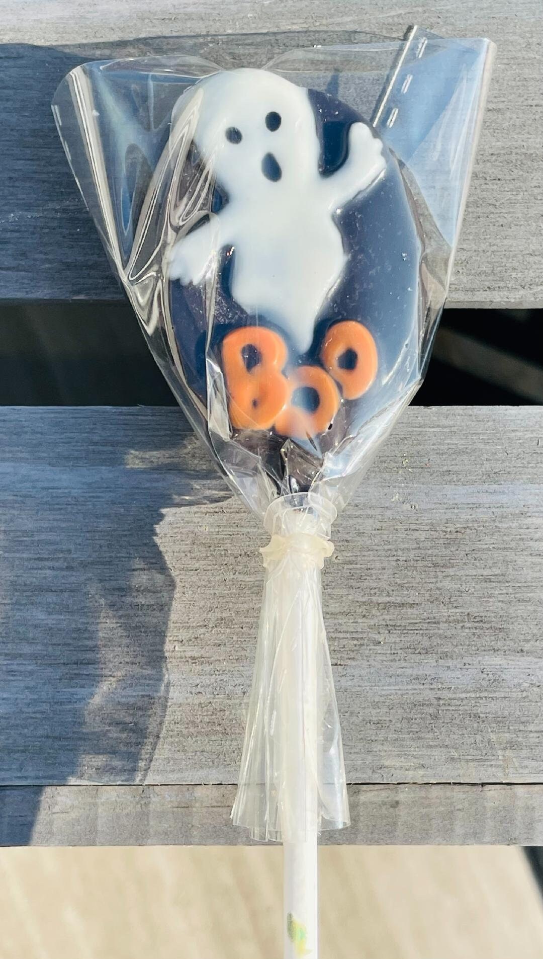 Halloween Chocolate Lollipops Ghost Pumpkin Witch Skull Fangs Bat Trick ...