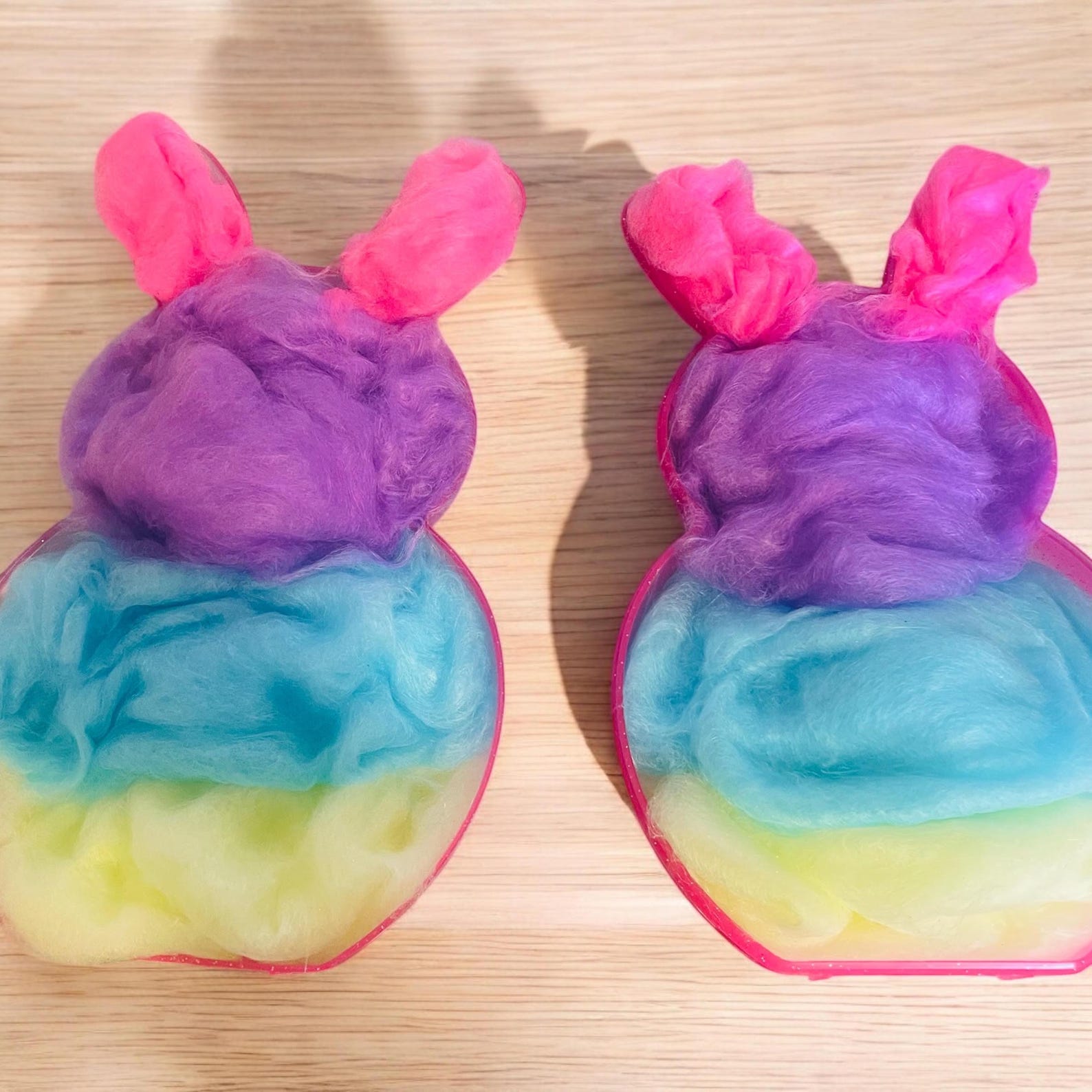 Large Cotton Candy Bunny 10inch Bunny Gourmet Cotton Candy Easter Candy ...