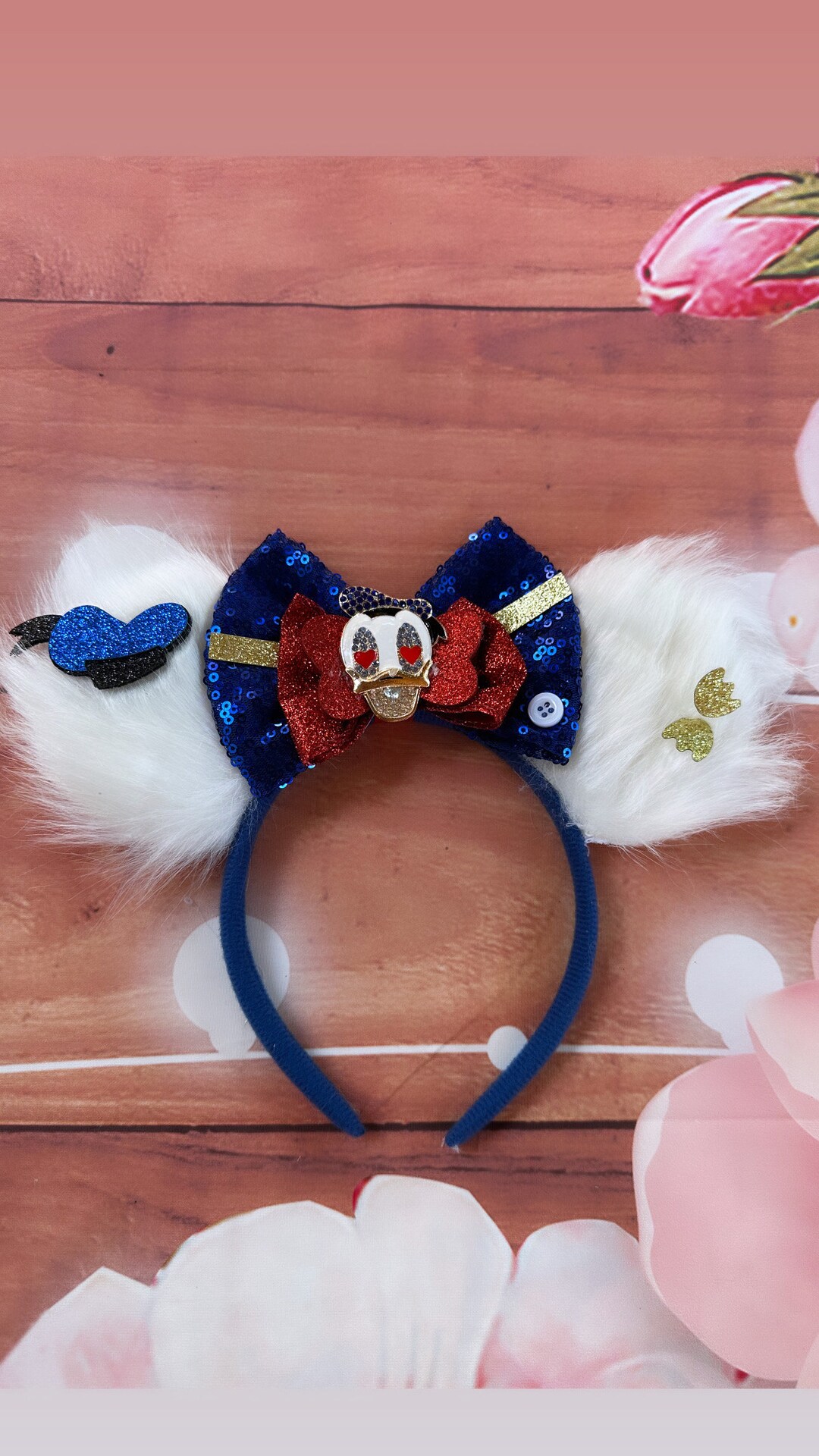 Donald Duck Headband for Adult or Toddler - Etsy