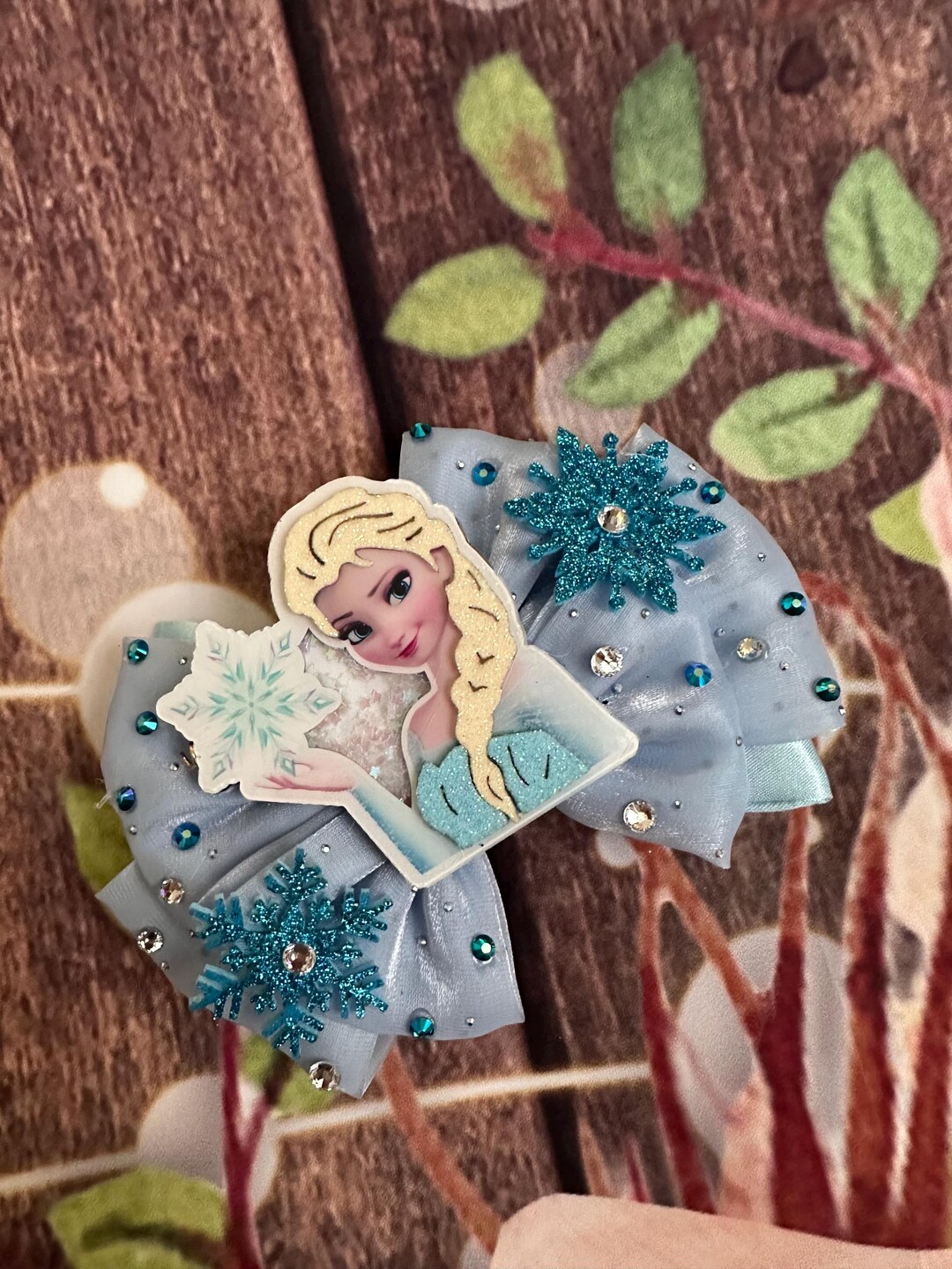 Elsa Frozen Bow - Etsy
