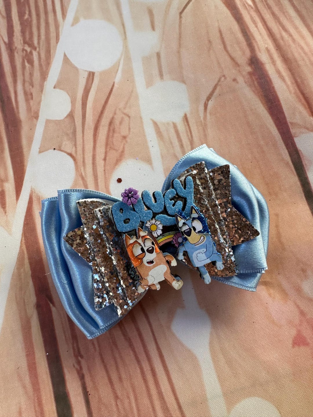 Piggy Size Bluey Hair Clip - Etsy