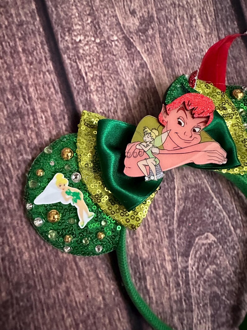 Peter Pan Mouse Ears - Etsy
