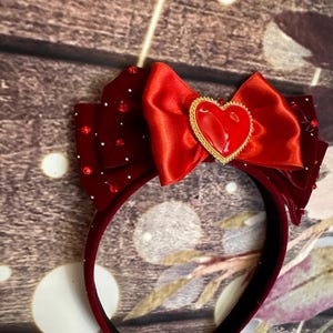 Velvet Hard Headband - Etsy