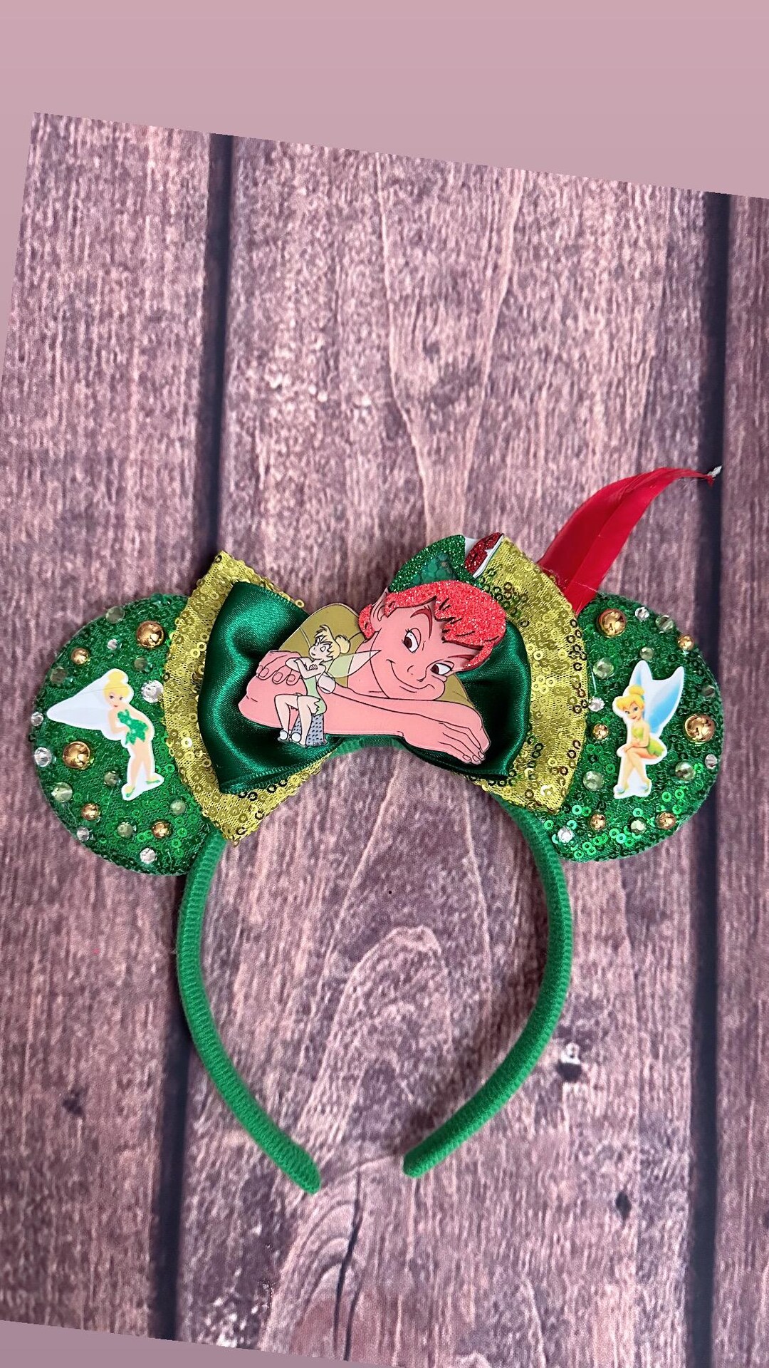 Peter Pan Mouse Ears - Etsy