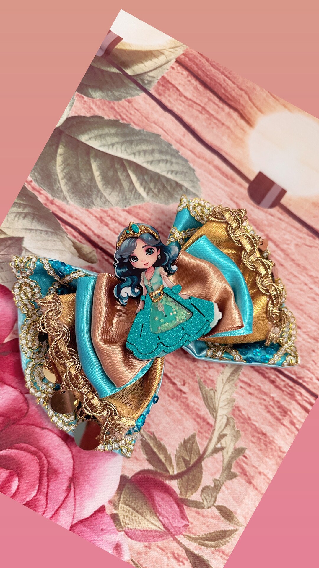 Jasmine Princess Hair Accessory - Etsy