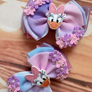 Daisy the Duck Single Piggy Bow - Etsy