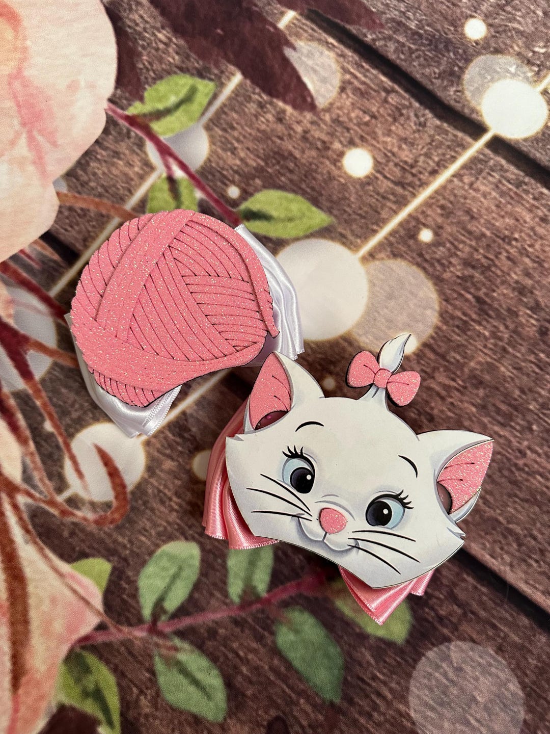 Marie the Cat Jumbo Pigtail Set - Etsy