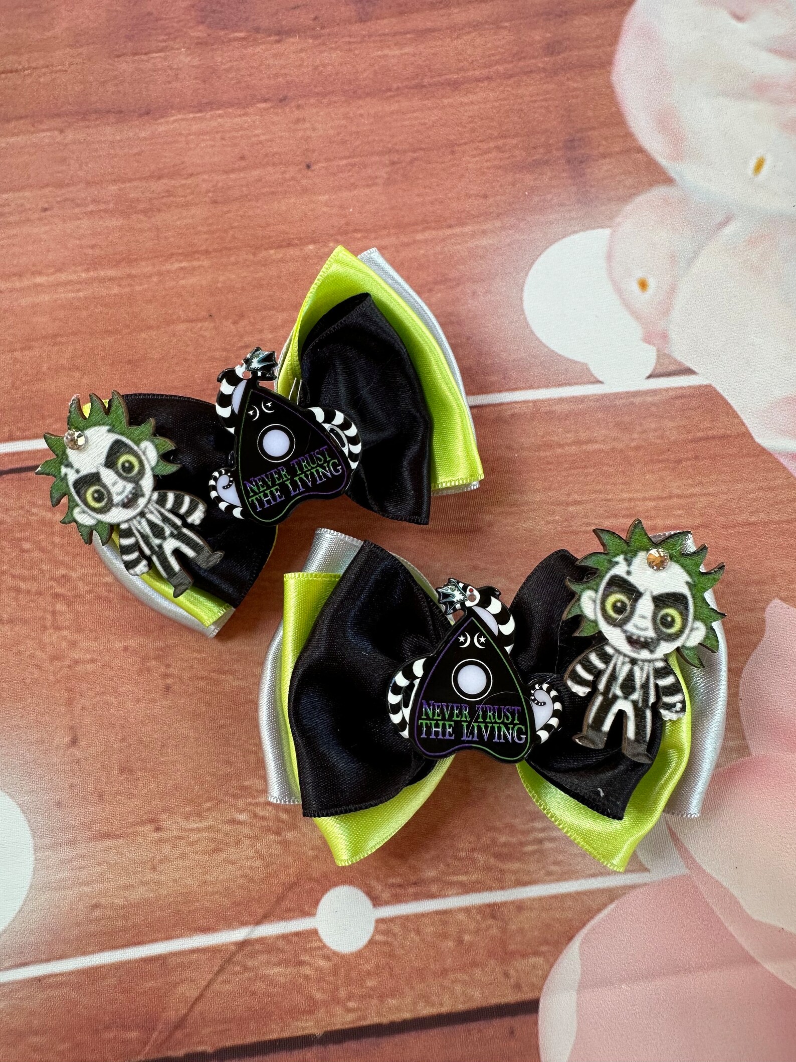 Beetlejuice Pigtail Set - Etsy