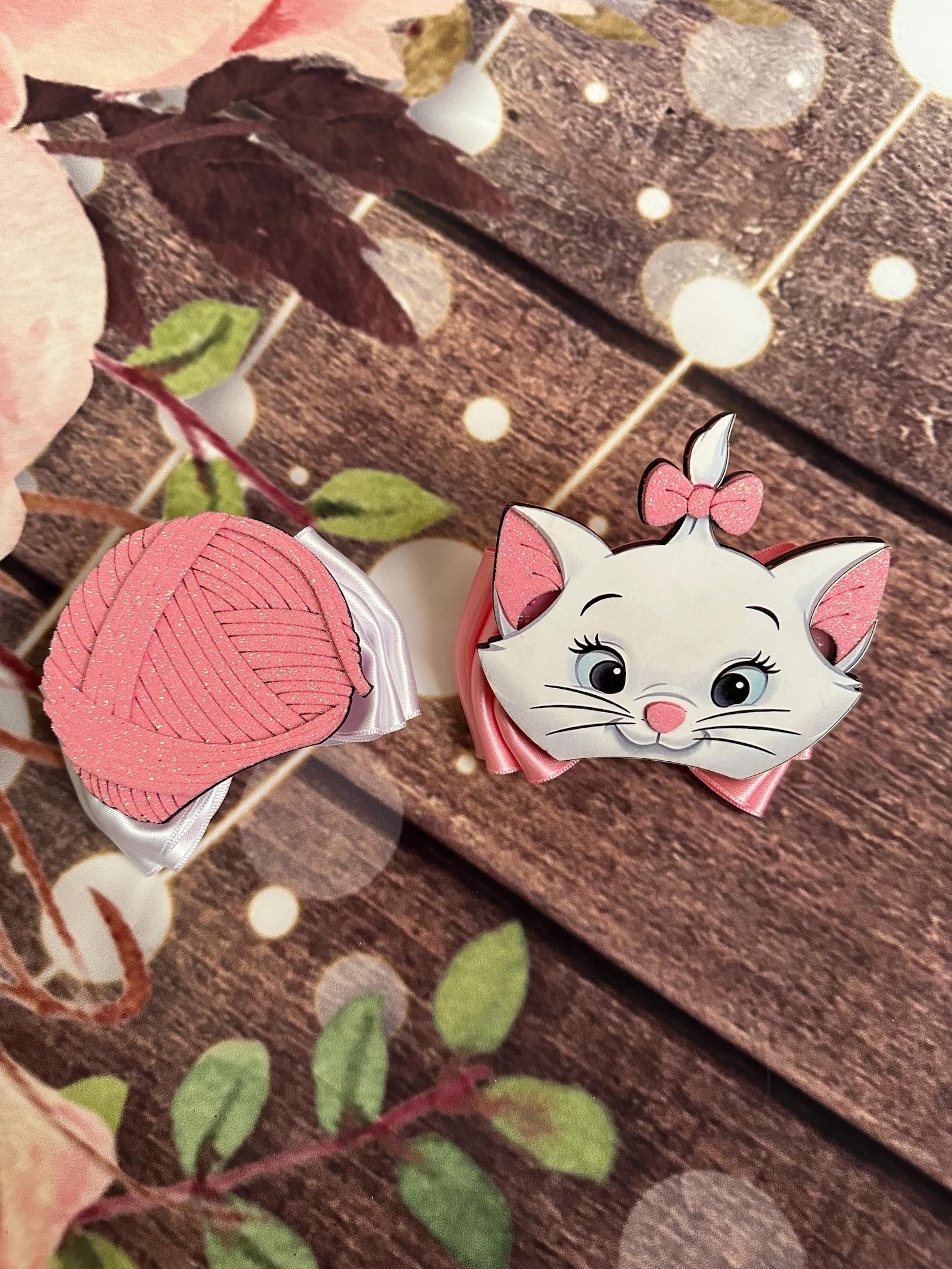 Marie the Cat Jumbo Pigtail Set - Etsy