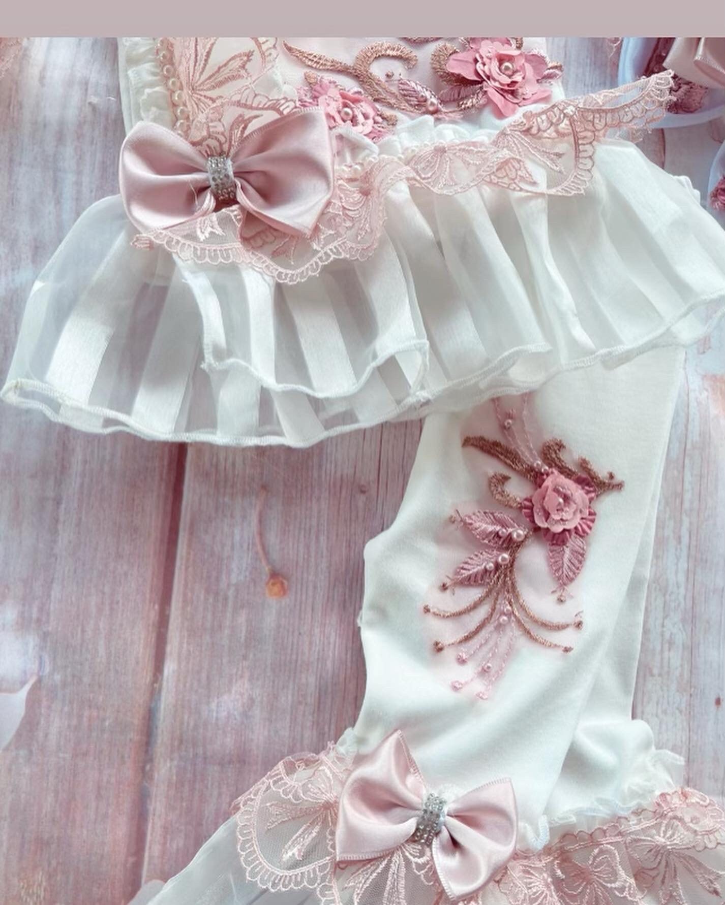 Ruffle Baby Set - Etsy