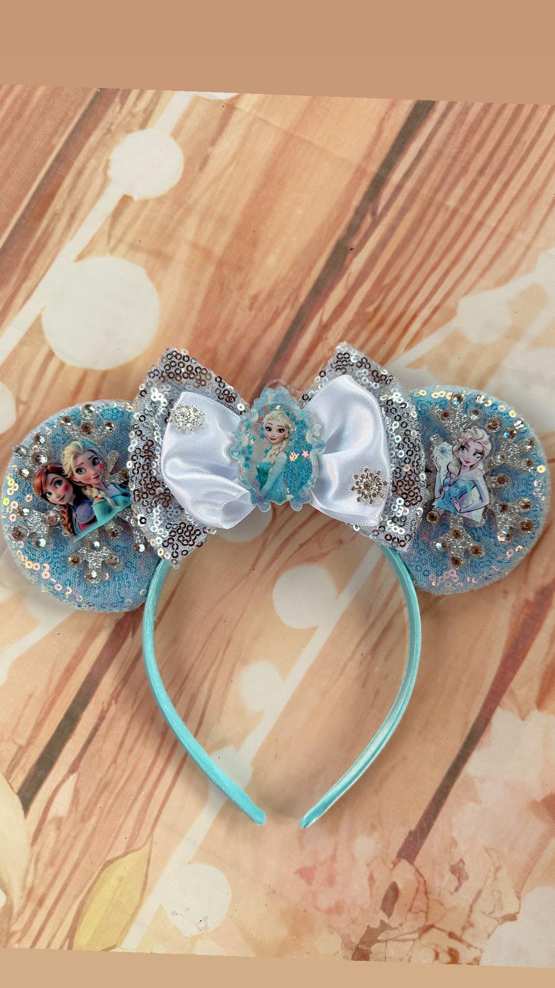 Princess Elsa Frozen Ears Headband - Etsy