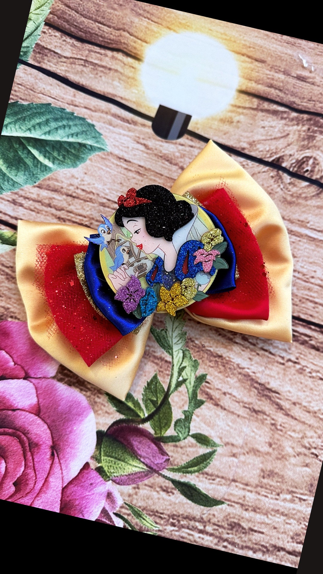 Seven Dwarf Princess Bow - Etsy