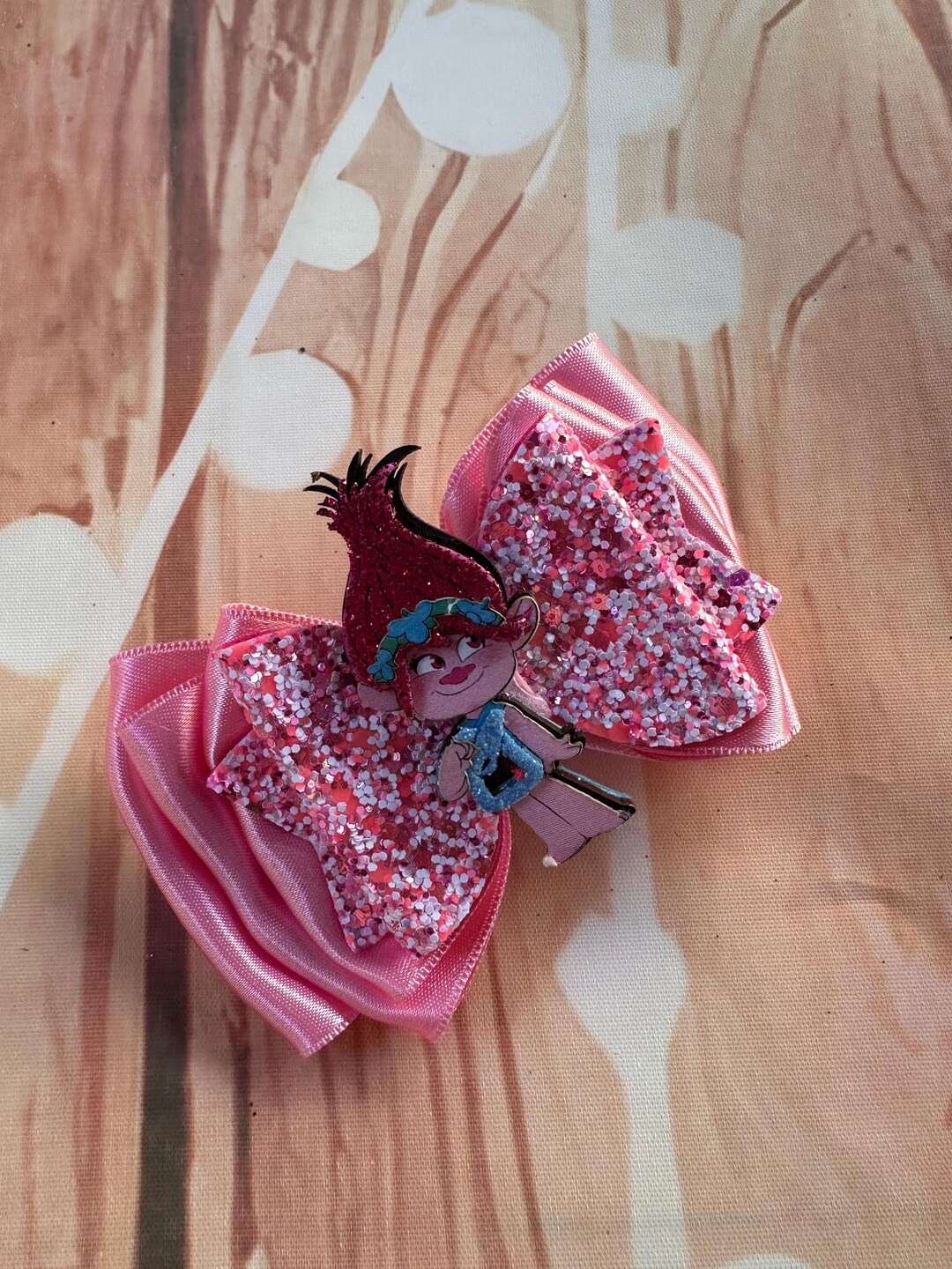 Trolls Hair Clip Piggy Size - Etsy