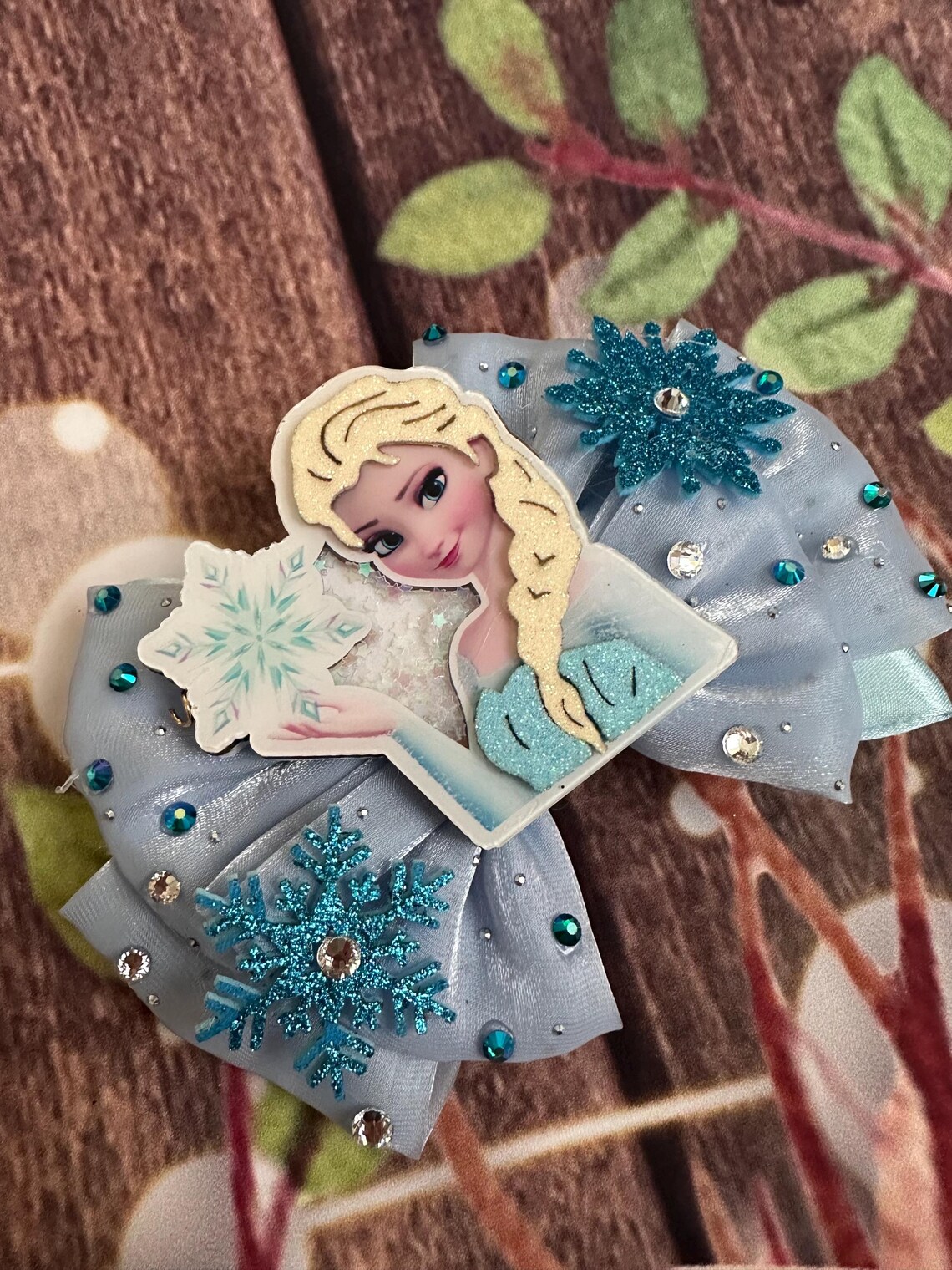 Elsa Frozen Bow - Etsy