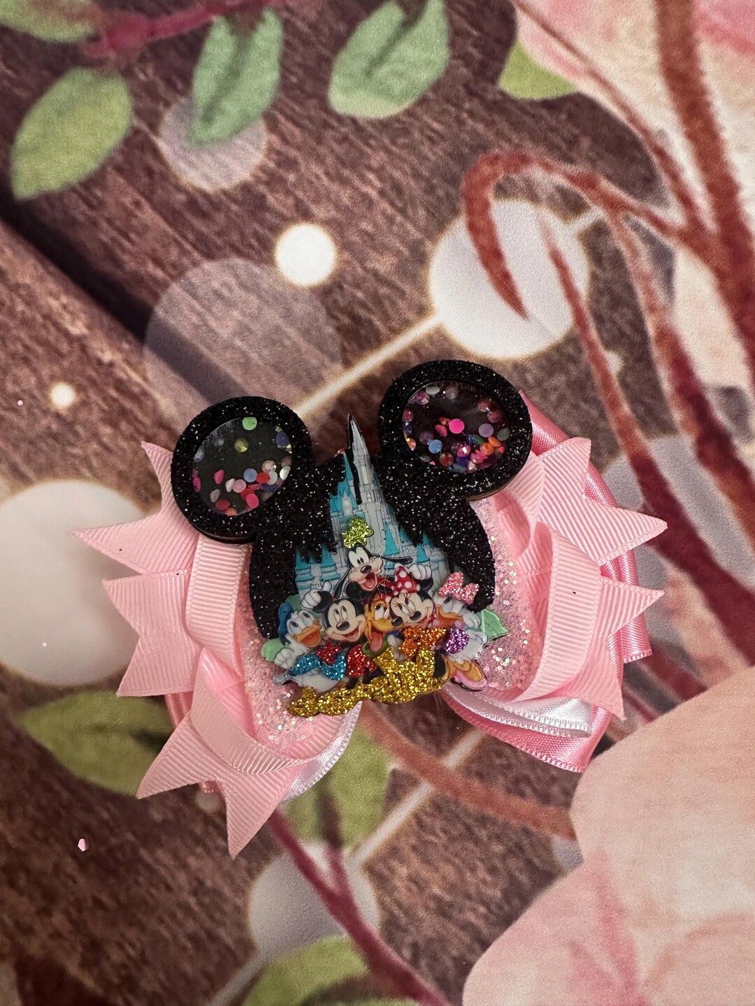 Mouse and Gang Hair Bow - Etsy