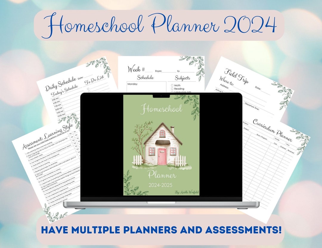 Ultimate Homeschool Planner: Assessments, Trackers, Logs, and More! - Etsy