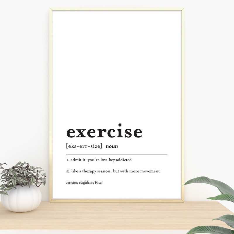 Exercise - Etsy UK