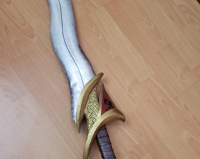 Mulan Sword Cosplay - the Sword of Shan Yu - Custom Eva Foam Weapon ...