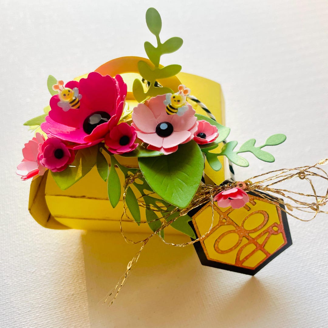 Bumble Bee Hive Gift Boxes Container Candy Box Birthday Decor Baby ...