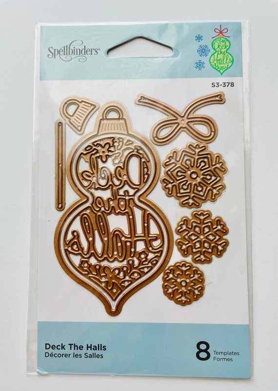 Christmas Cutting Dies Spellbinders Deck The Halls Die Set Snowflake ...