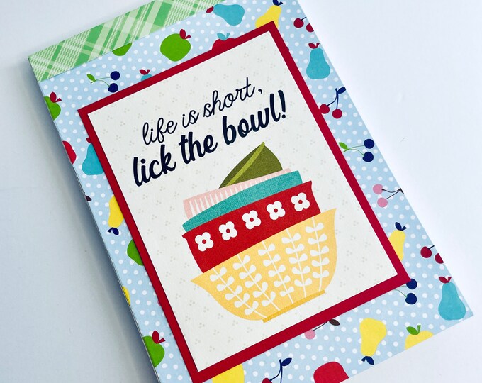 Grocery List Pad, to Do List Pad, Bakery Notes, Notebook, Purse Size ...