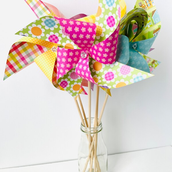 Paper Pinwheels - Etsy