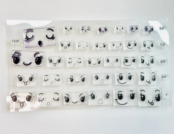 Cute Face Stamps Card Making Gingerbread Face Stamp Snowman Face Stamps ...