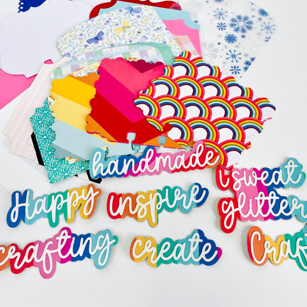 Memorydex Die Cuts, Pre-cut Memory Dex Cards, Craft Word Dies Bundle ...