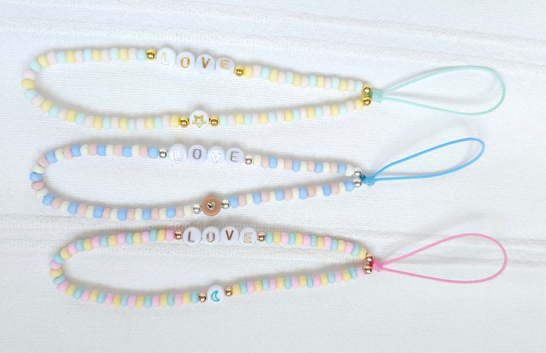 Customizable Phone Jewelry Phone Grigri Matte Pastel Colors - Etsy