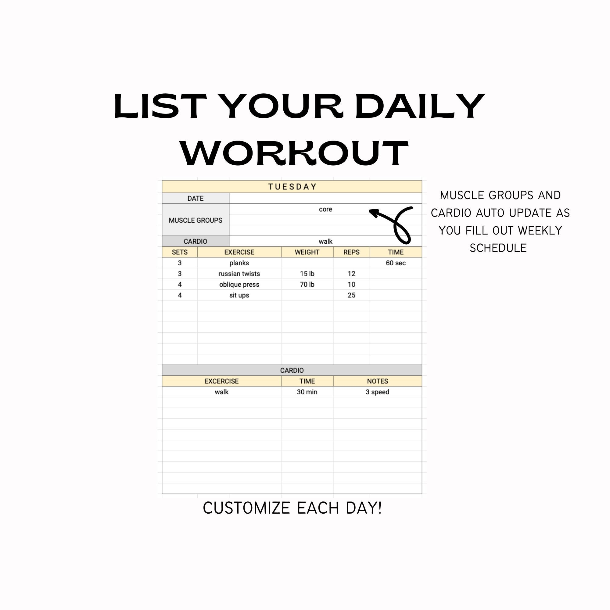 Planilha de treino para personal trainer em excel para Google ️ Conheça ... Planilha de treino para personal trainer em excel para Google ️ Conheça ...