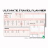 Google Sheets Ultimate Travel Planner Spreadsheet Template - Instant ...