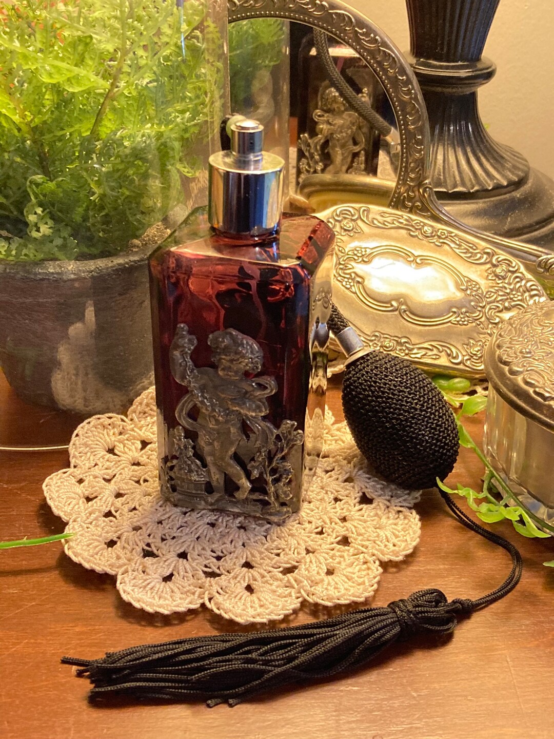 Victorian Perfume Bottle - Etsy