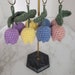 Crochet Tulip Keychain - Etsy