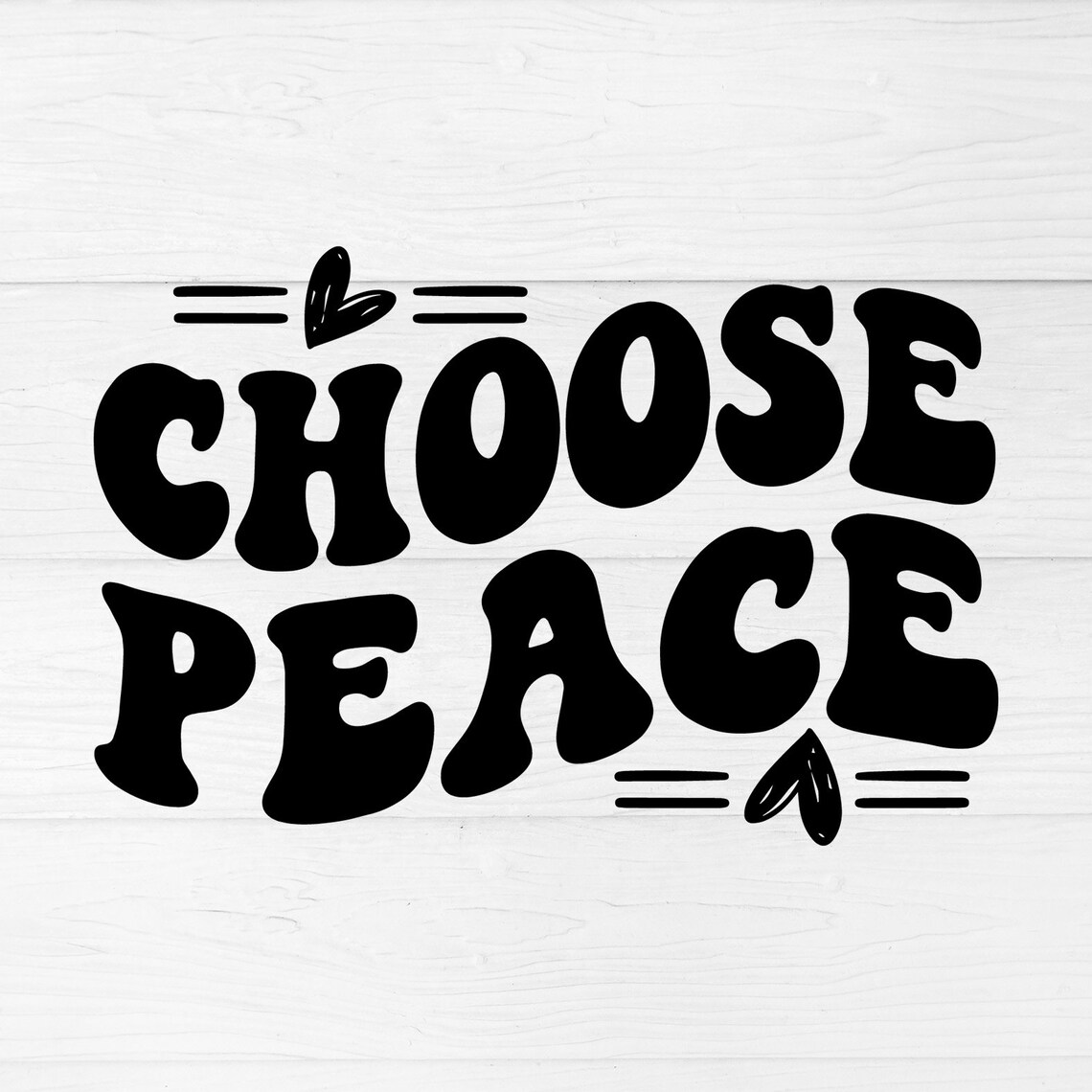 Choose Peace Svg| Choose Peace Png| Peace Svg| Peace PNG| Retro Svg ...