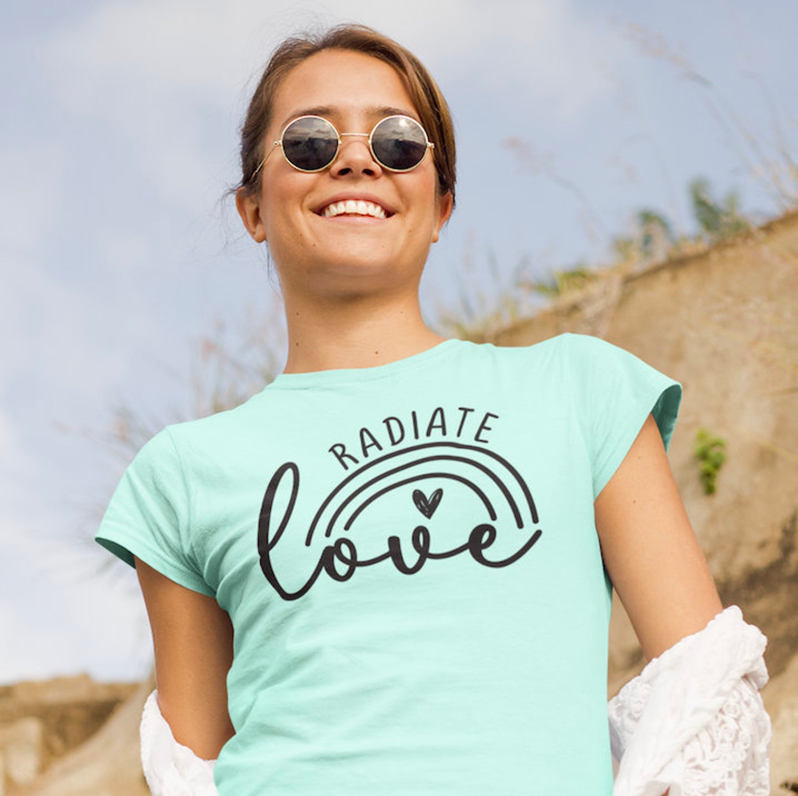 Radiate Love Svg Gratitude SVG Love SVG Mom Svg Mom Life | Etsy