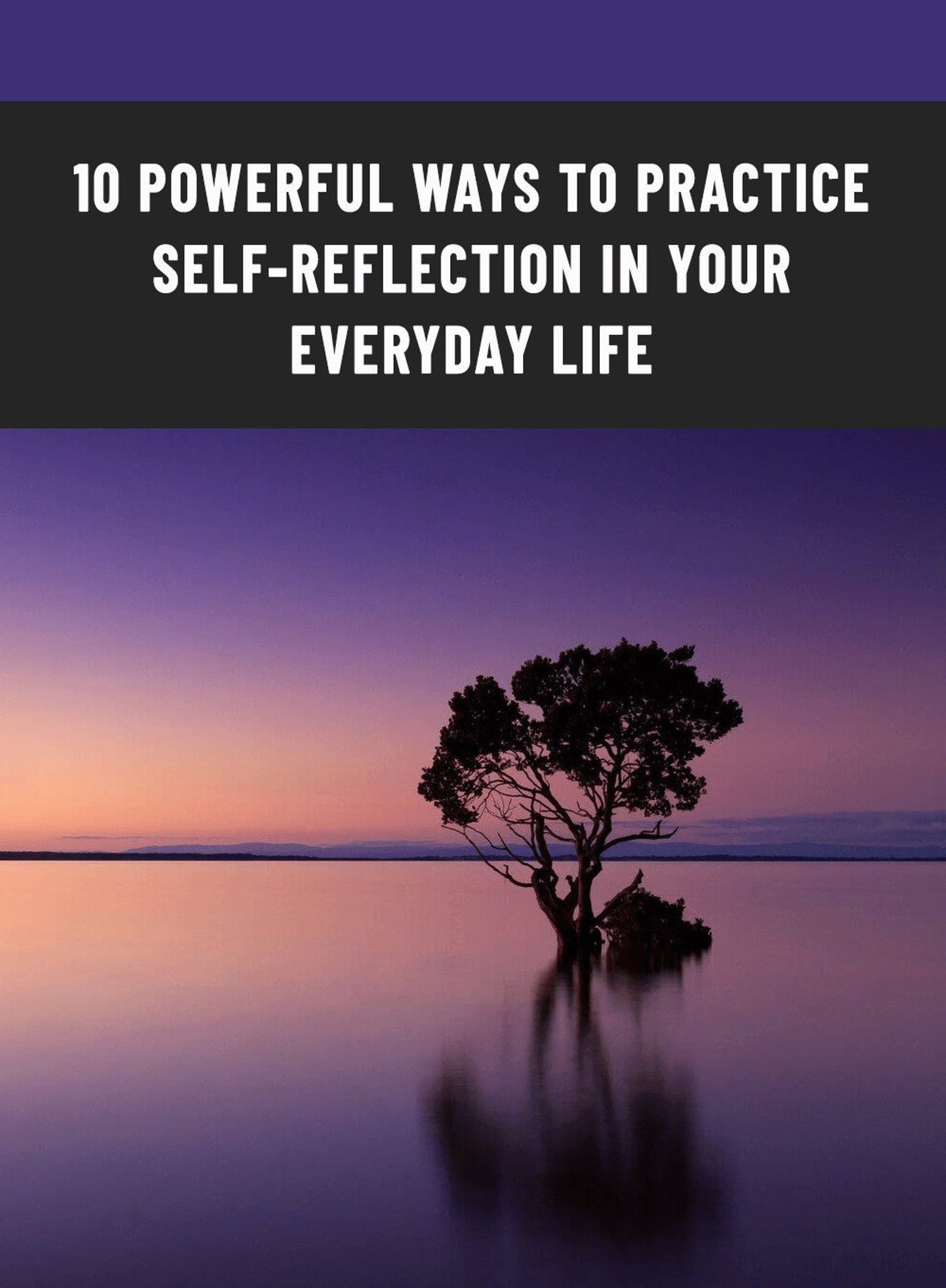 10 Powerful Ways to Practice Self-reflection in Your Everyday Life - Etsy