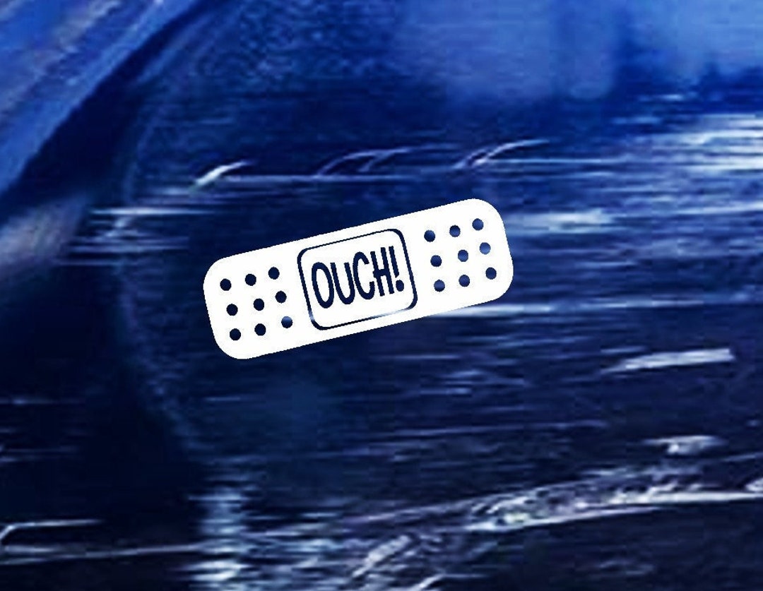 Ouch Bumper Sticker Vinyl Decal - Etsy