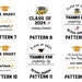 Custom Graduation Stickers: Class of 2024 Party Labels - Etsy