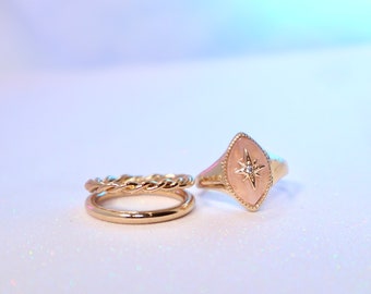 Morning Star Ring | Etsy