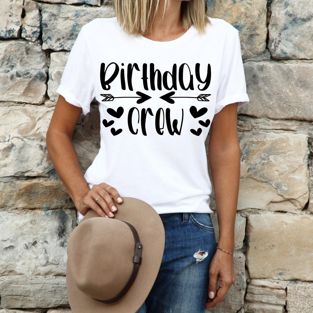 Birthday Crew SVG | Birthday Svg | Birthday Squad | Birthday Girl Svg ...