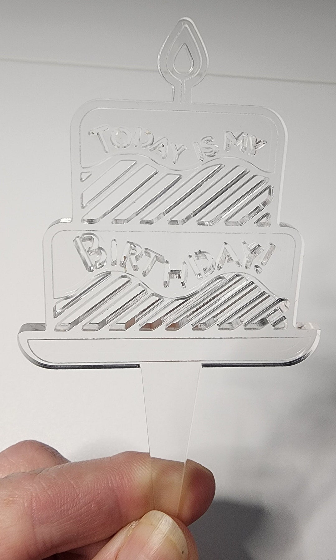 Happy Birthday Topper - Etsy