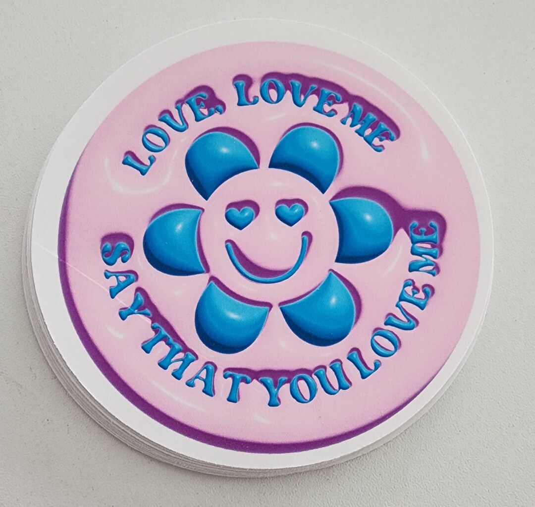 Say That You Love Me Sticker - Etsy
