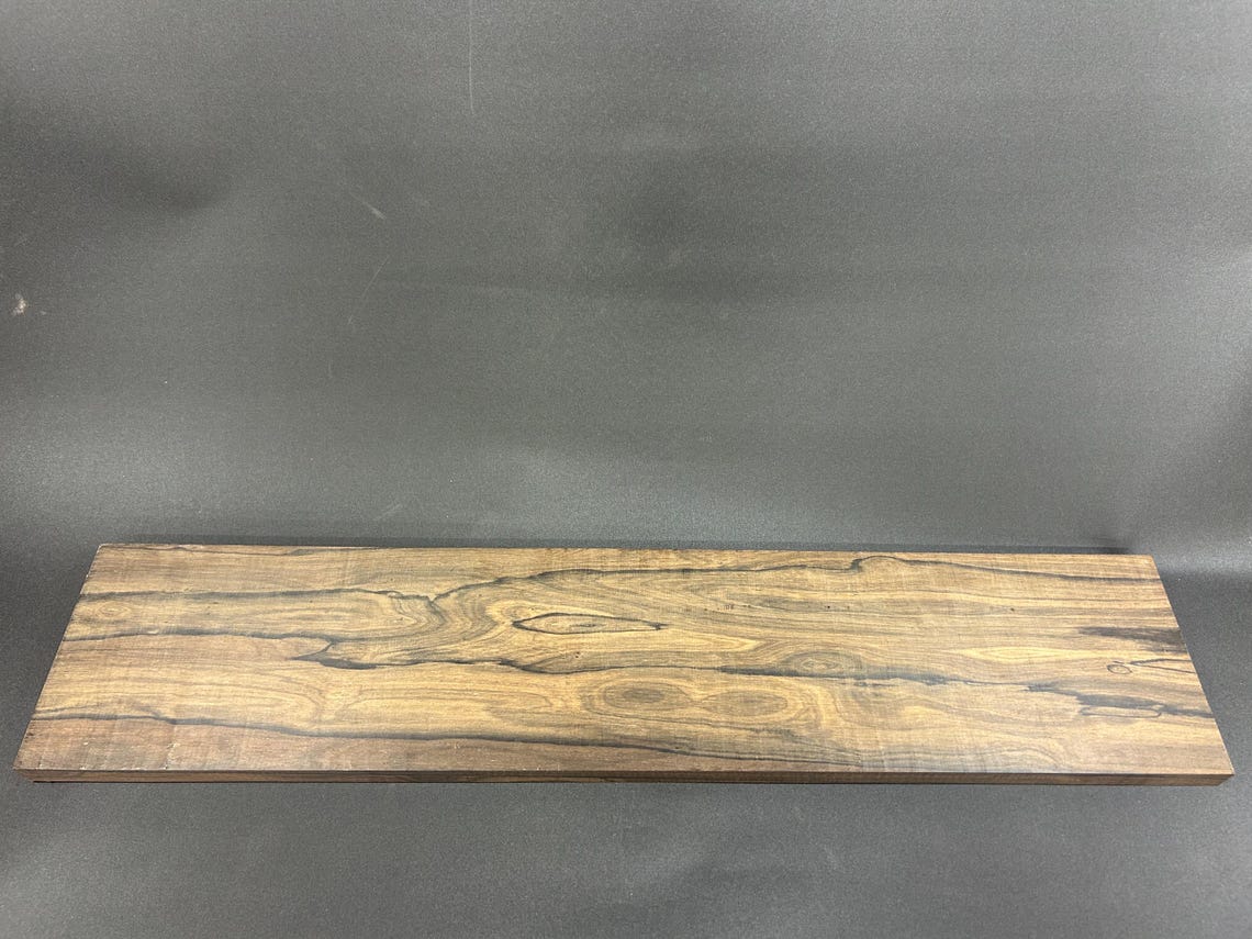 Ziricote S3S Lumber Planks Board Lumber 4/4 Exotic Wood Boards - Etsy